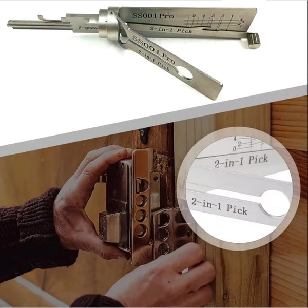 Stainless Steel Master Key Decoder – The Snap Marts